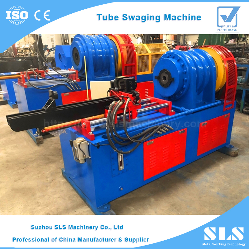 TF-76Y Type Pipe Auto Feeding End Diameter Reducer Tapering Tube ...