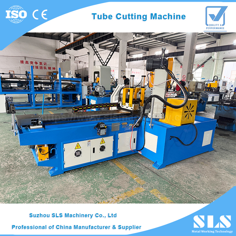 MC-450CNC Type 45 Degree Angle Automatic Tube Cutting By Machine Head ...