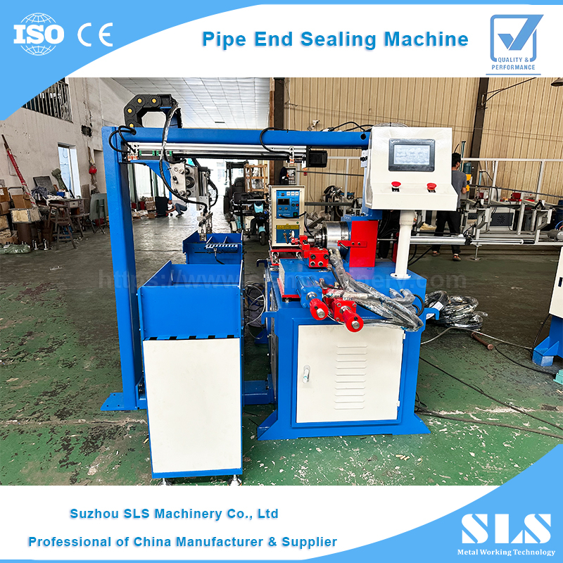 Pipe One End Closed Tube Sealing (Round, Flat Head Flanging Shrinkage ...