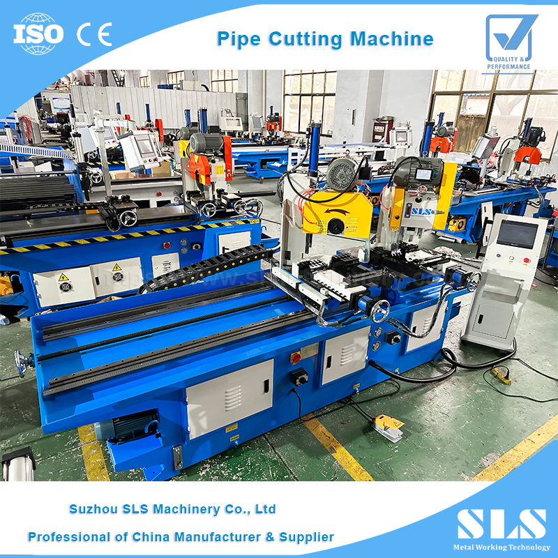 30, 45, 90 Degree Pipe Angle Cutting - Automatic Double Head Cutting ...