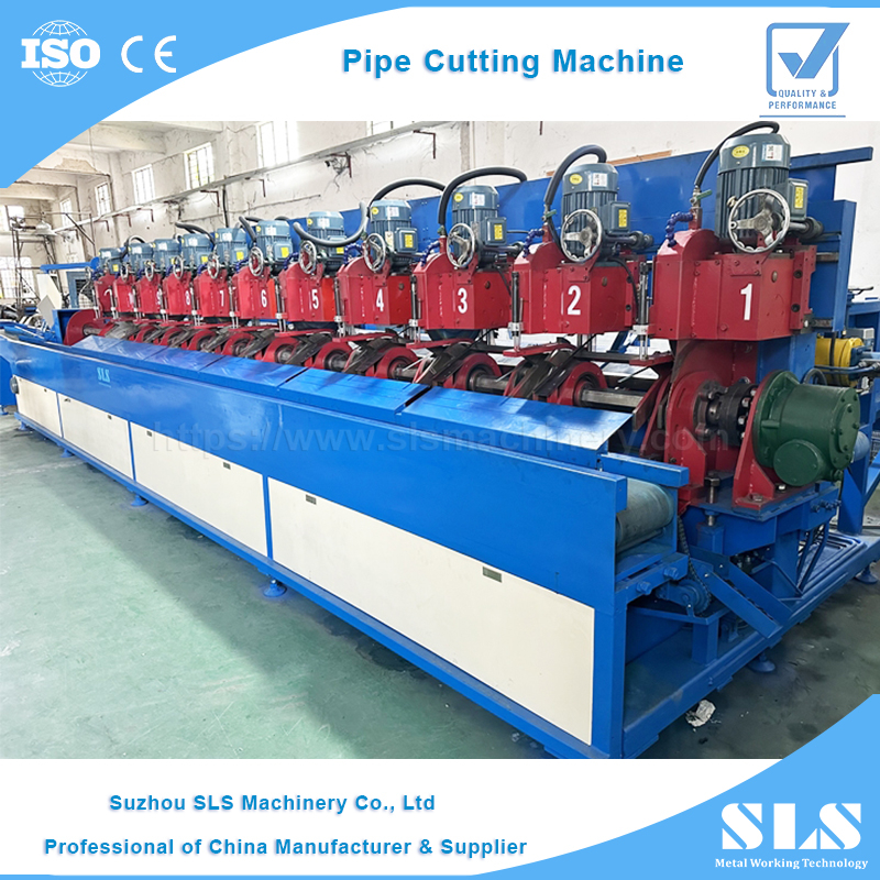 CNC Multi Heads Pipe Cutting Machine - Automatic Tube Cold Saw / Cut ...