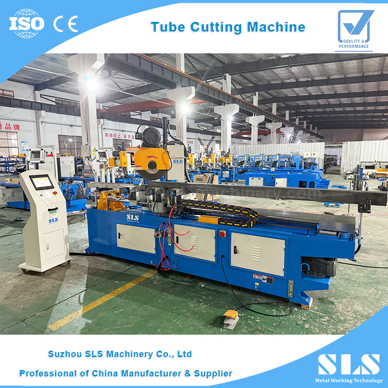 MC-450CNC Type 45 Degree Angle Automatic Tube Cutting By Machine Head ...