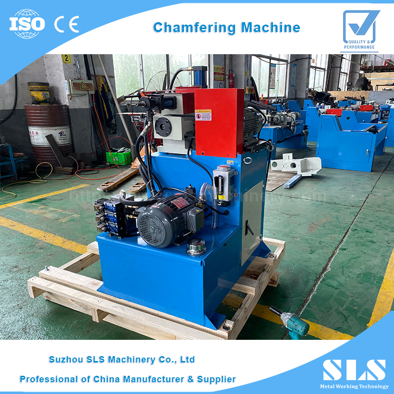 EF-80Y Type Hydraulic Metal Pipe, Solid Rod, Round Bar End Chamfering ...