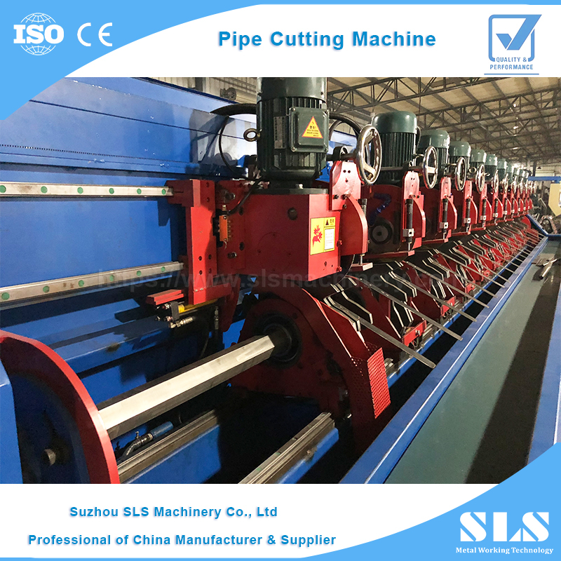 MC-400CNC-MH Type Multi Head Auto Loading Tube Rotary Cut Off Equipment ...